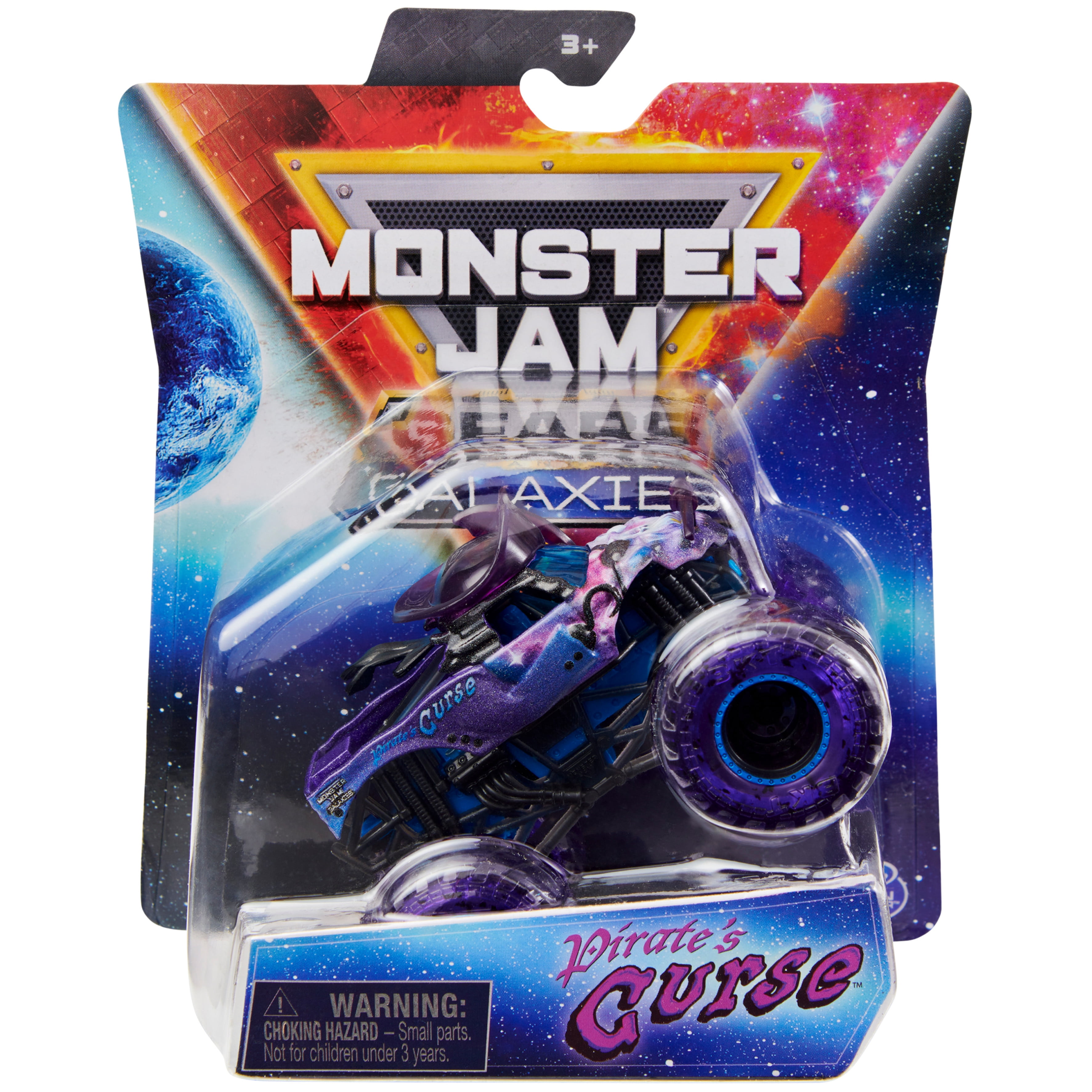 Monster Jam, Official Gears and Galaxies Pirate’s Curse Die-Cast ...