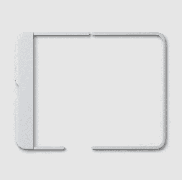 Microsoft Surface Bumper for Surface Duo Only, 1IR-00007 - Glacier ...