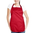 DALIX Commercial Apron for Home & Restaurant, Adjustable, Poly-Cotton ...