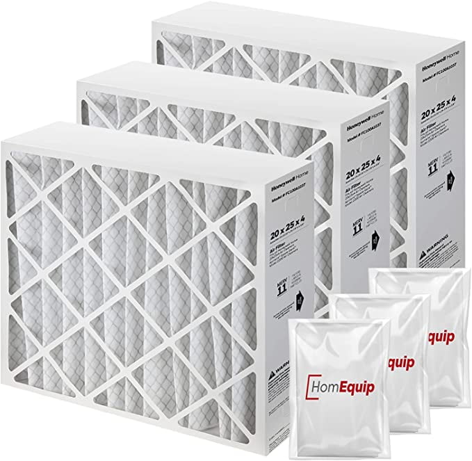 Honeywell FC100A1037 Furnace Filters, 20x25x4 Air Filter Replacement ...