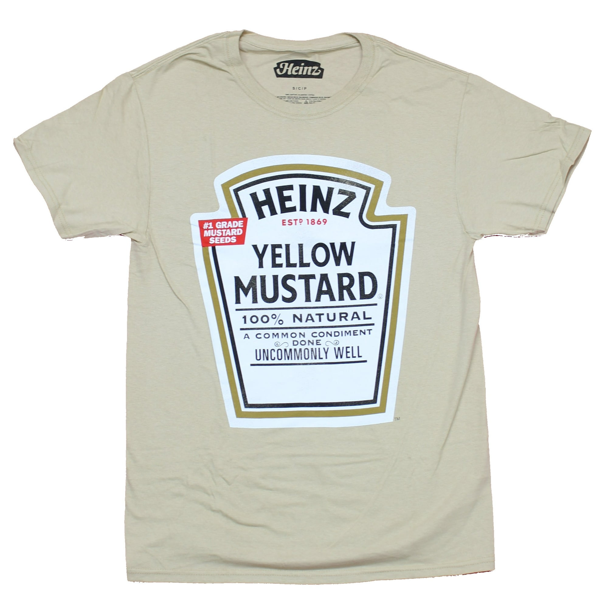 Heinz Yellow Mustard Label