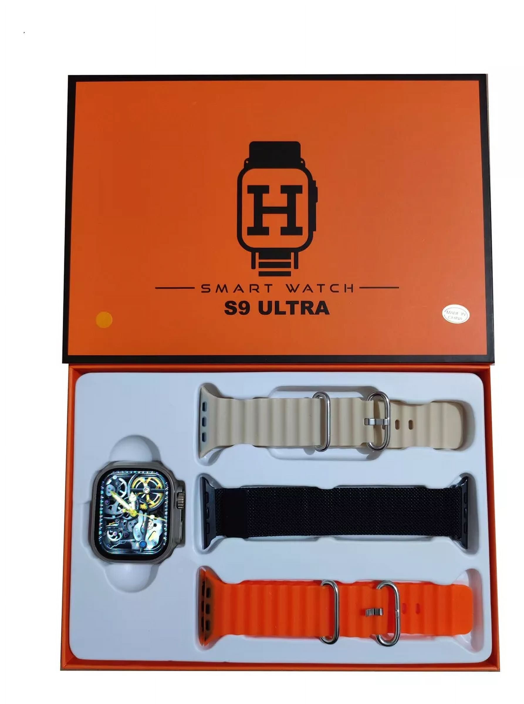 Smart Watch S9 Ultra Reloj Inteligente 3 Correas Bluetooth | Walmart en ...