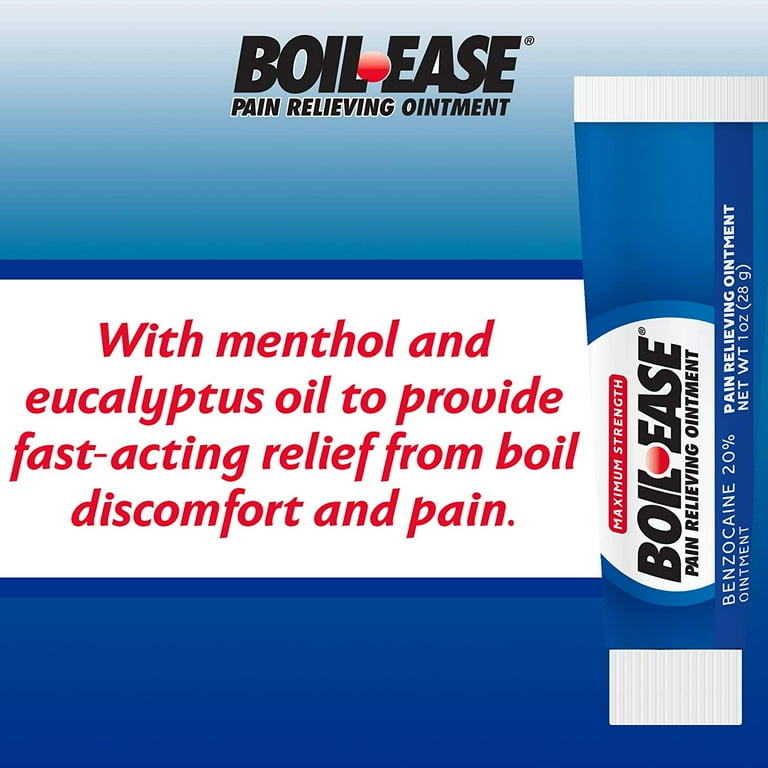 Boil Ease Ointment Maximum Strength Fast Relief From The, 58% OFF