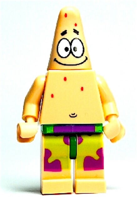 LEGO 3827 Bikini Bottom Patrick Minifigure - Walmart.com