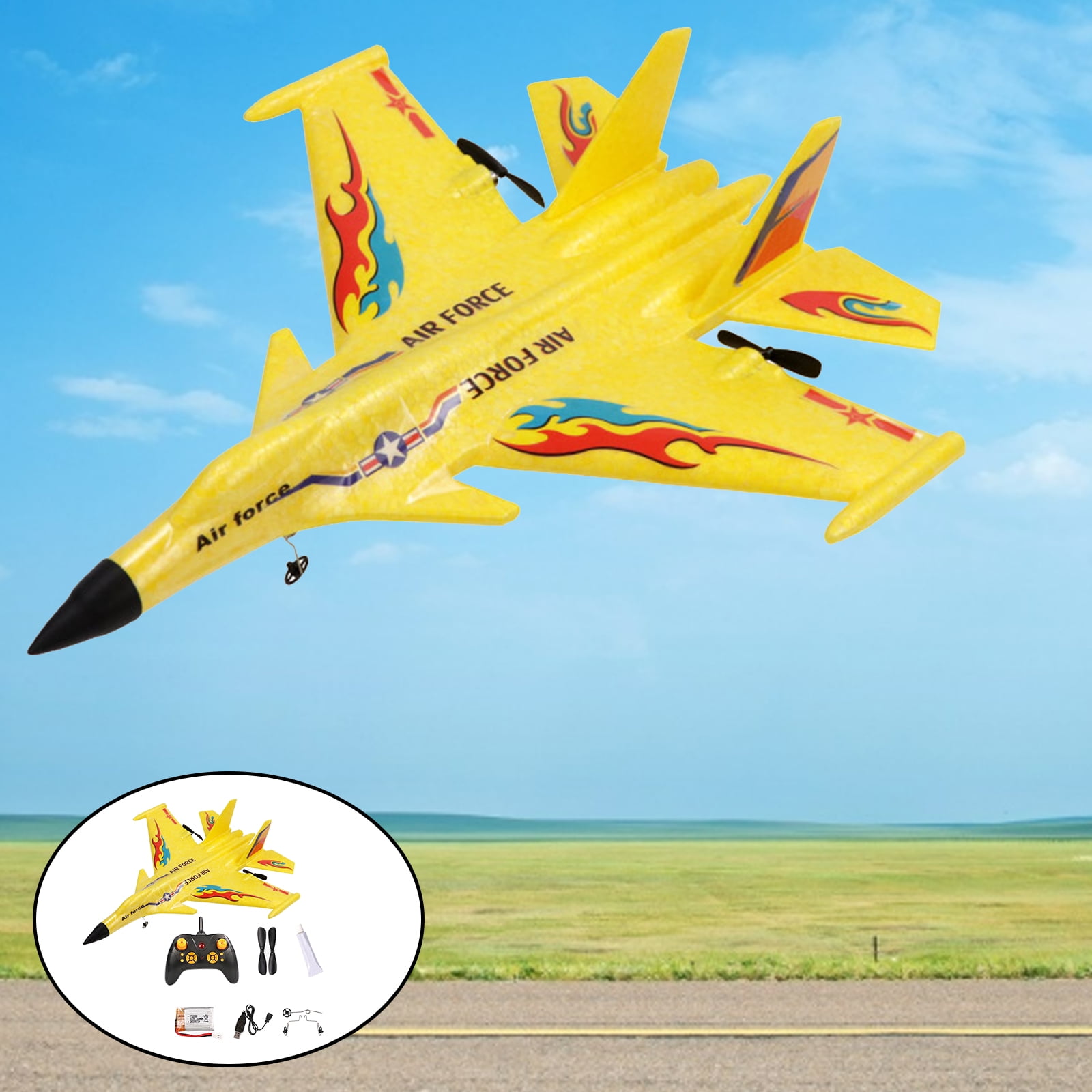 RC Air.4G RC Plane Control remoto Planeador Indoor RC Glider Aircraft ...