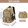 ALAZA Leopard Colorful Print Student Backpack School Bookbag Large ...