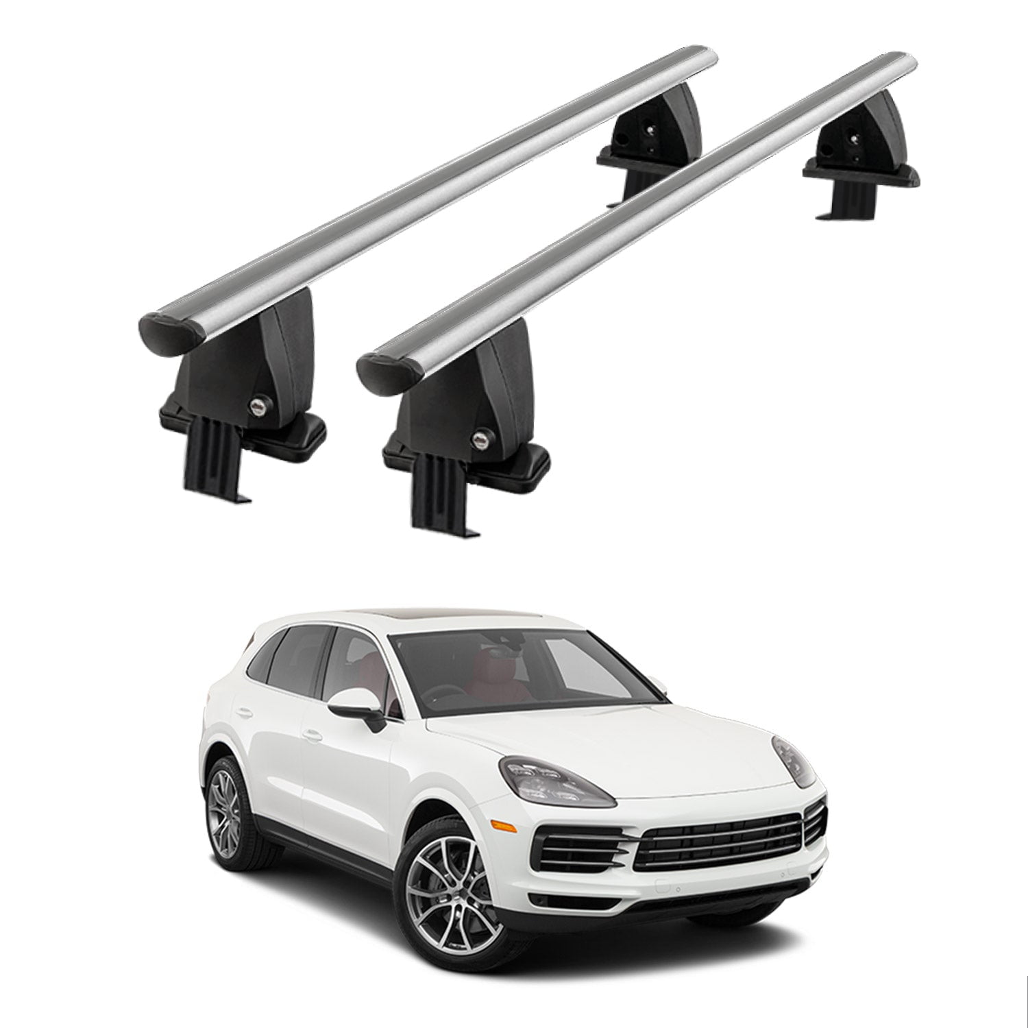 OMAC USA Smooth Top Roof Rack Specific Fits Porsche Cayenne 2017-2022 ...