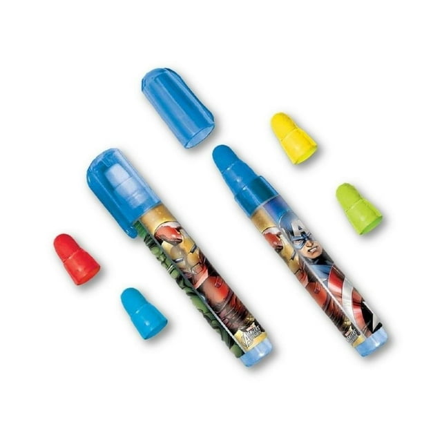 Party Favors - Avengers - Stackable Erasers - Blue - 1pc - Walmart.com