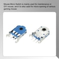 Uxcell Mouse Wheel Encoder 10mm 300W Time Accurate Decoder Rotary Mouse ...