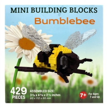 Mini Building Blocks Kit - Great Horned Owl Figurine for Adults, 392 ...