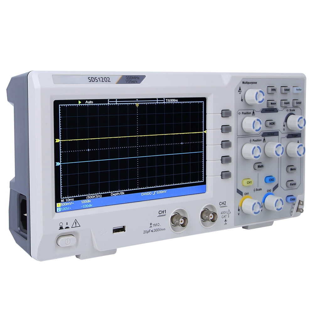 Oscilloscope Lcd Oscilloscope 200mhz Oscilloscope OWON SDS1202 200MHz ...