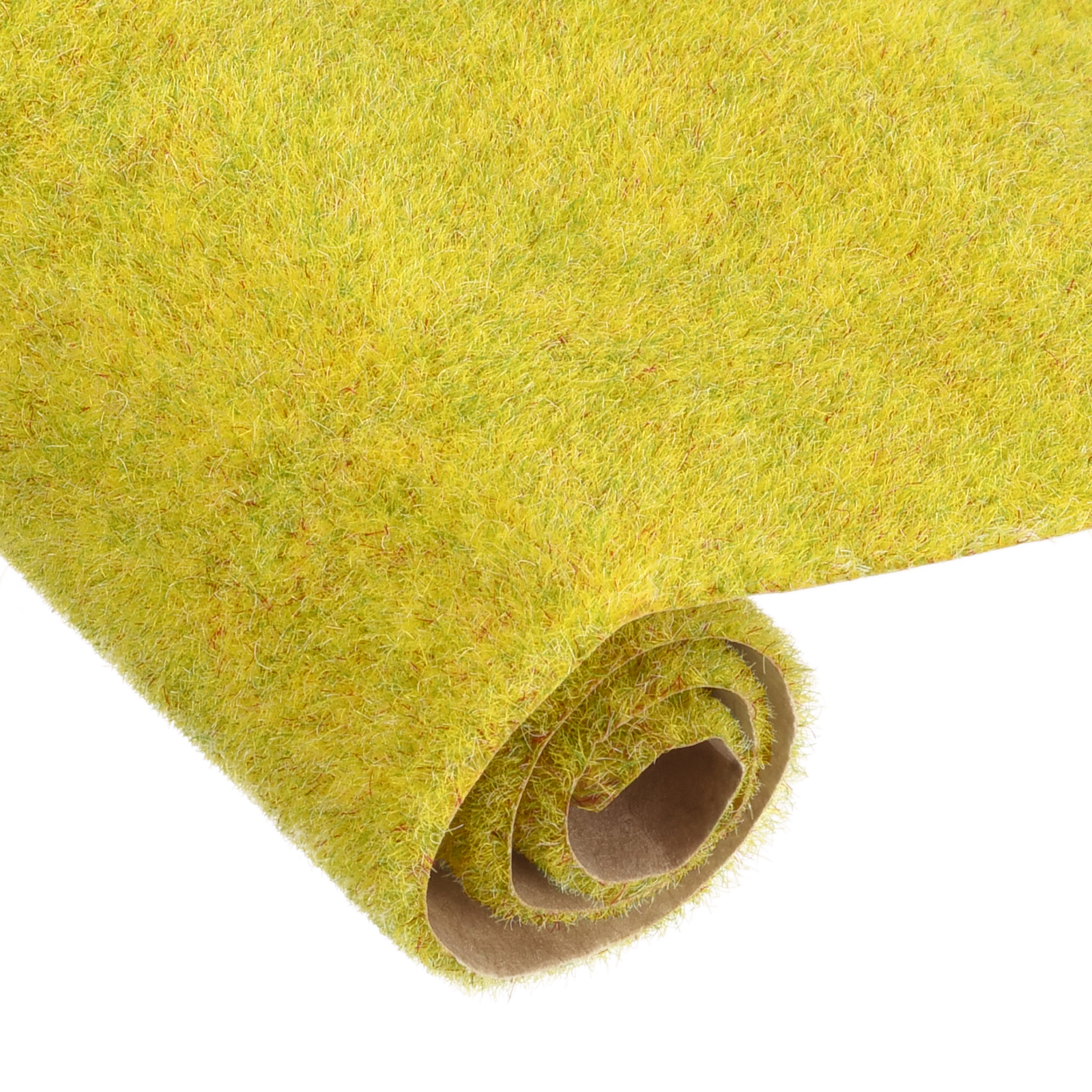 Uxcell Artificial Grass Mat 10" x 10" Golden Yellow Realistic Fake Turf ...