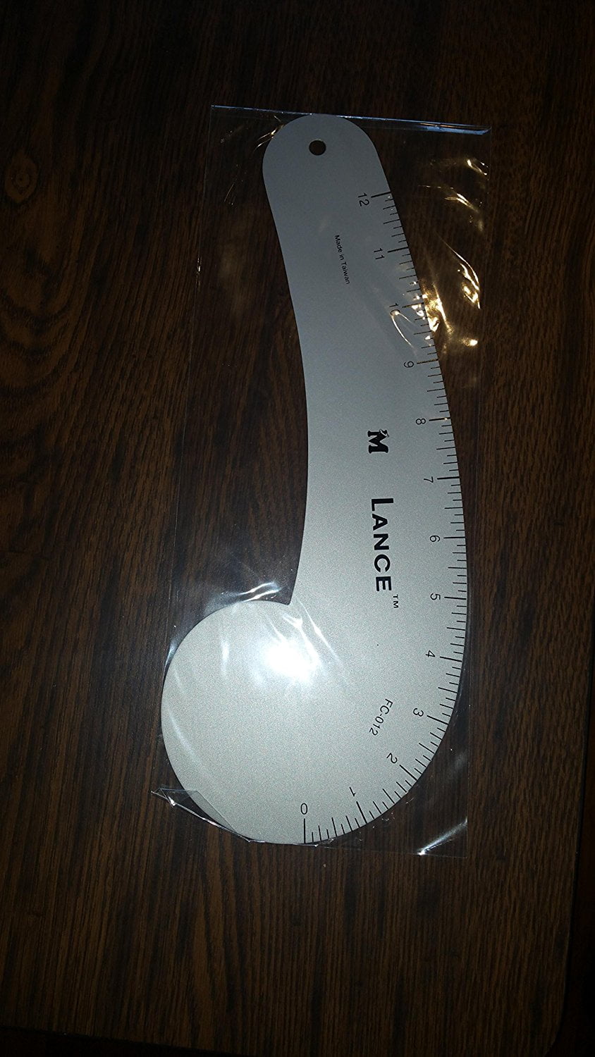 Fairgate Designer Vary Form Curve 12 Ruler Metal Measuring Solid ...