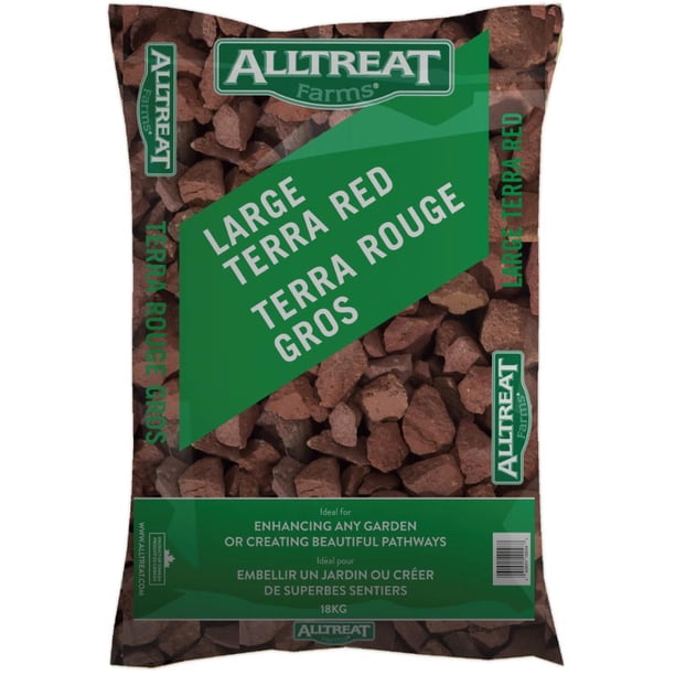 Terra Garden Stones - Red, 18 kg - Walmart.ca