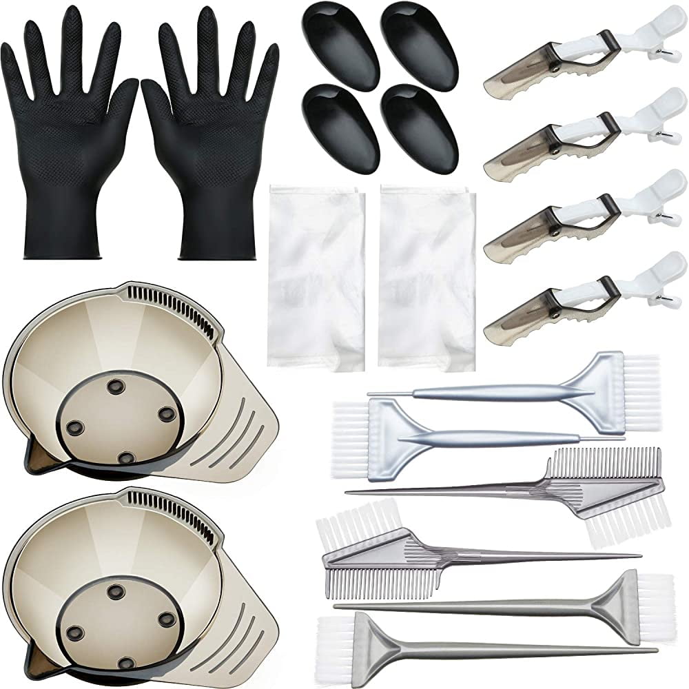 Click here for Yeacher 20 Pieces Hair Color Brush And Bowl Set Mi... prices