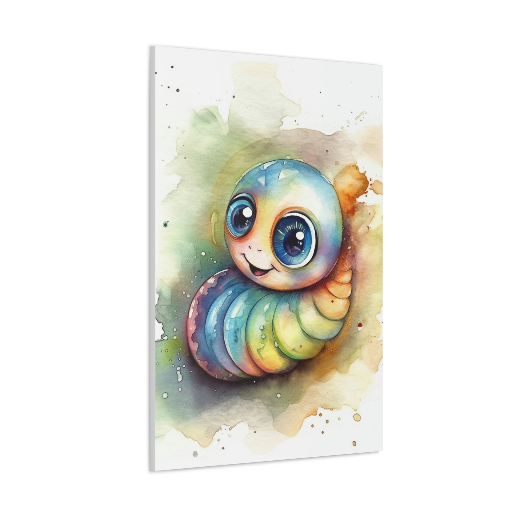 Watercolor Worm Painting 2 - Nursery Collection - Bedtime Stories ...