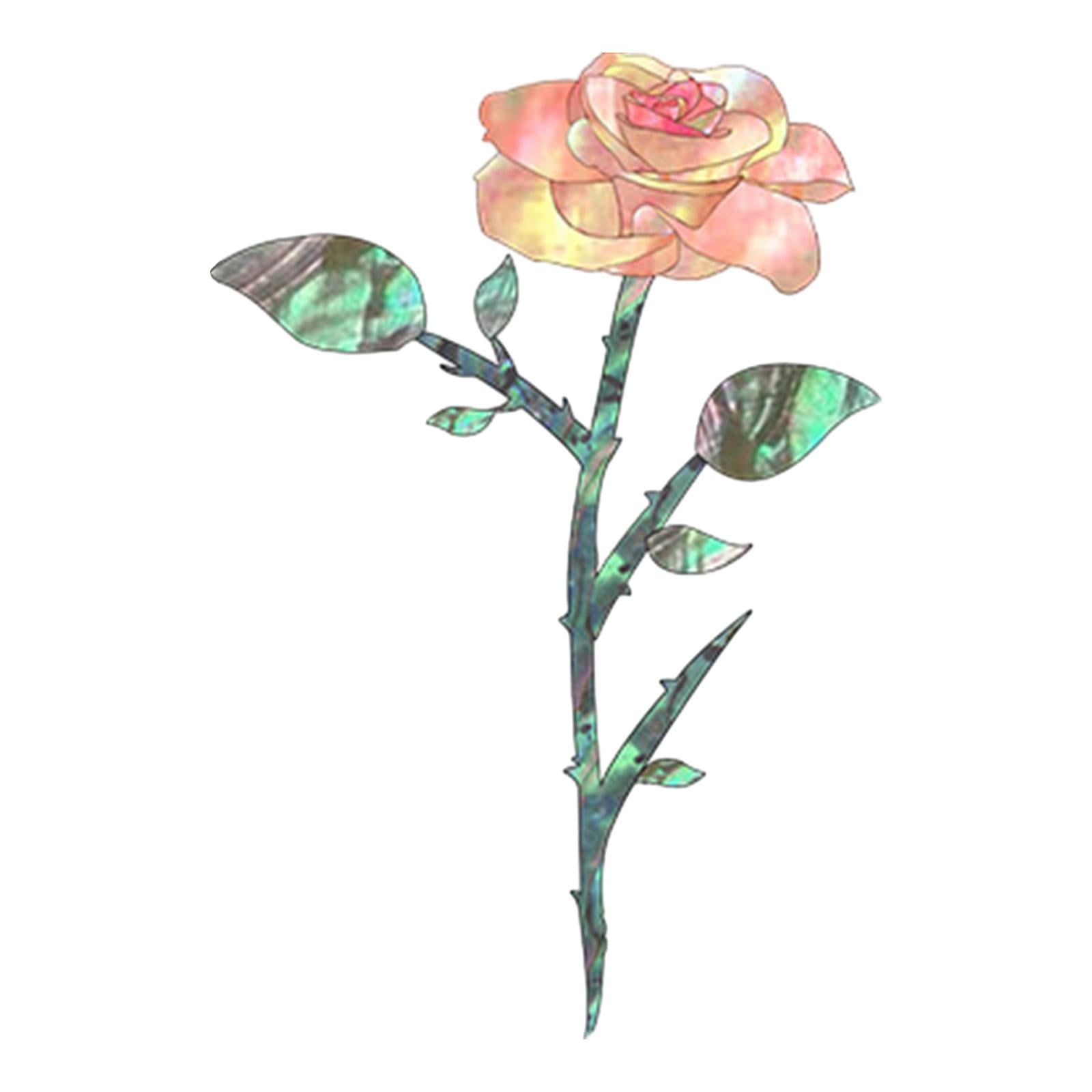 Click here for Lionlar Guitar Headstock Sticker Brass Guitar Rose... prices