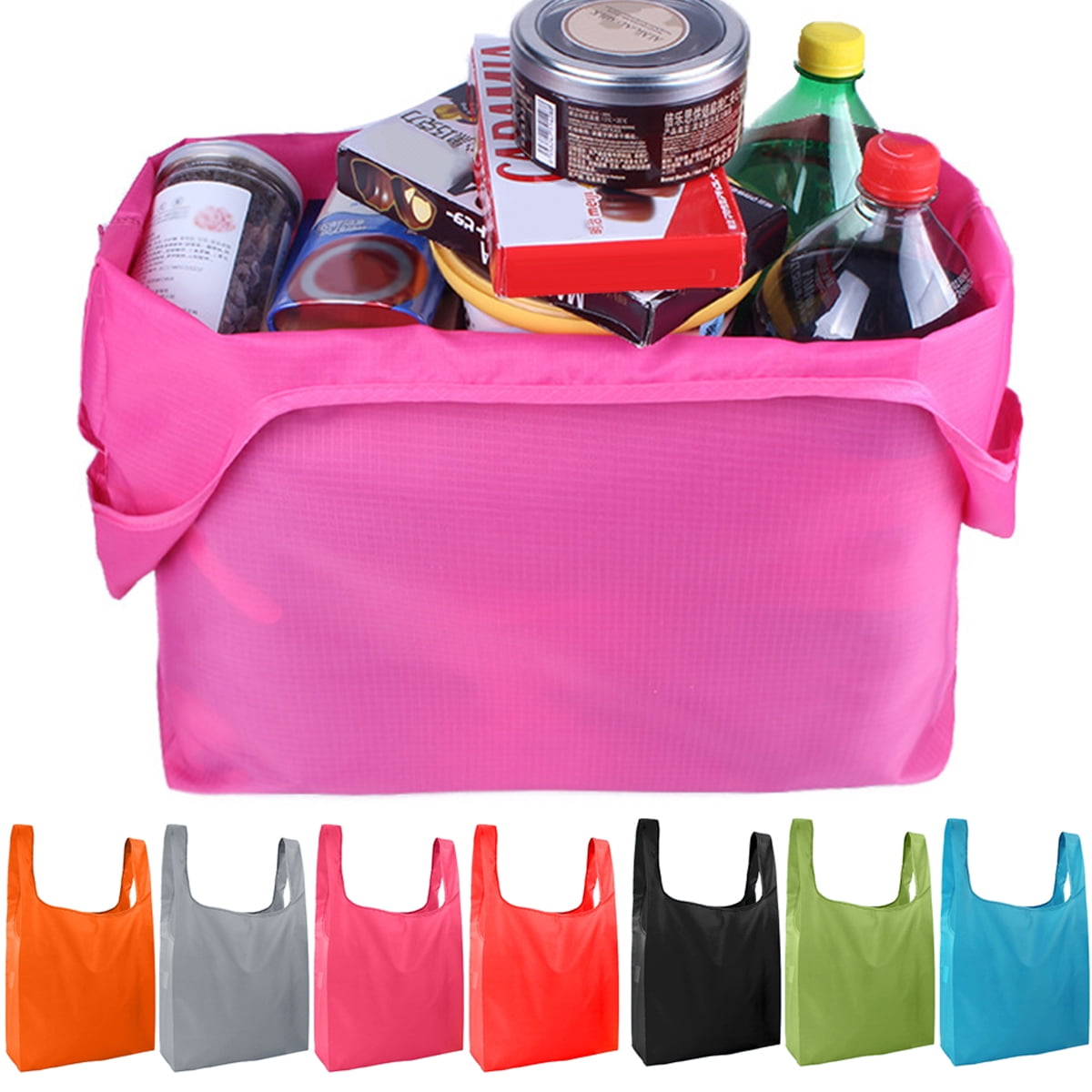 Travelwant Shopping Bags Reusable Grocery Tote Bags XLarge Fashion ...