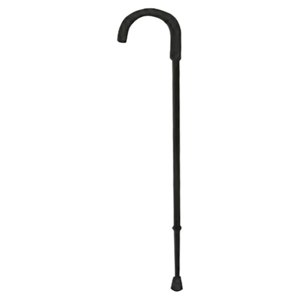 Bastón Mobicare ECL07-2BK con Mango Curvo Acojinado Aluminio Negro ...