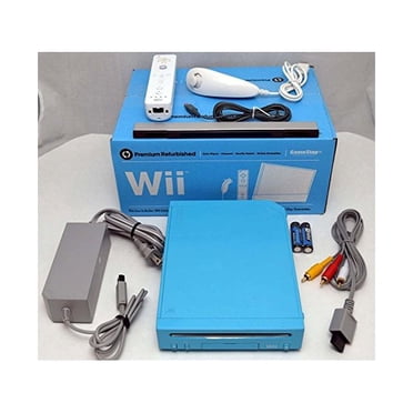 Restored Nintendo Wii Blue Console (Refurbished) - Walmart.com