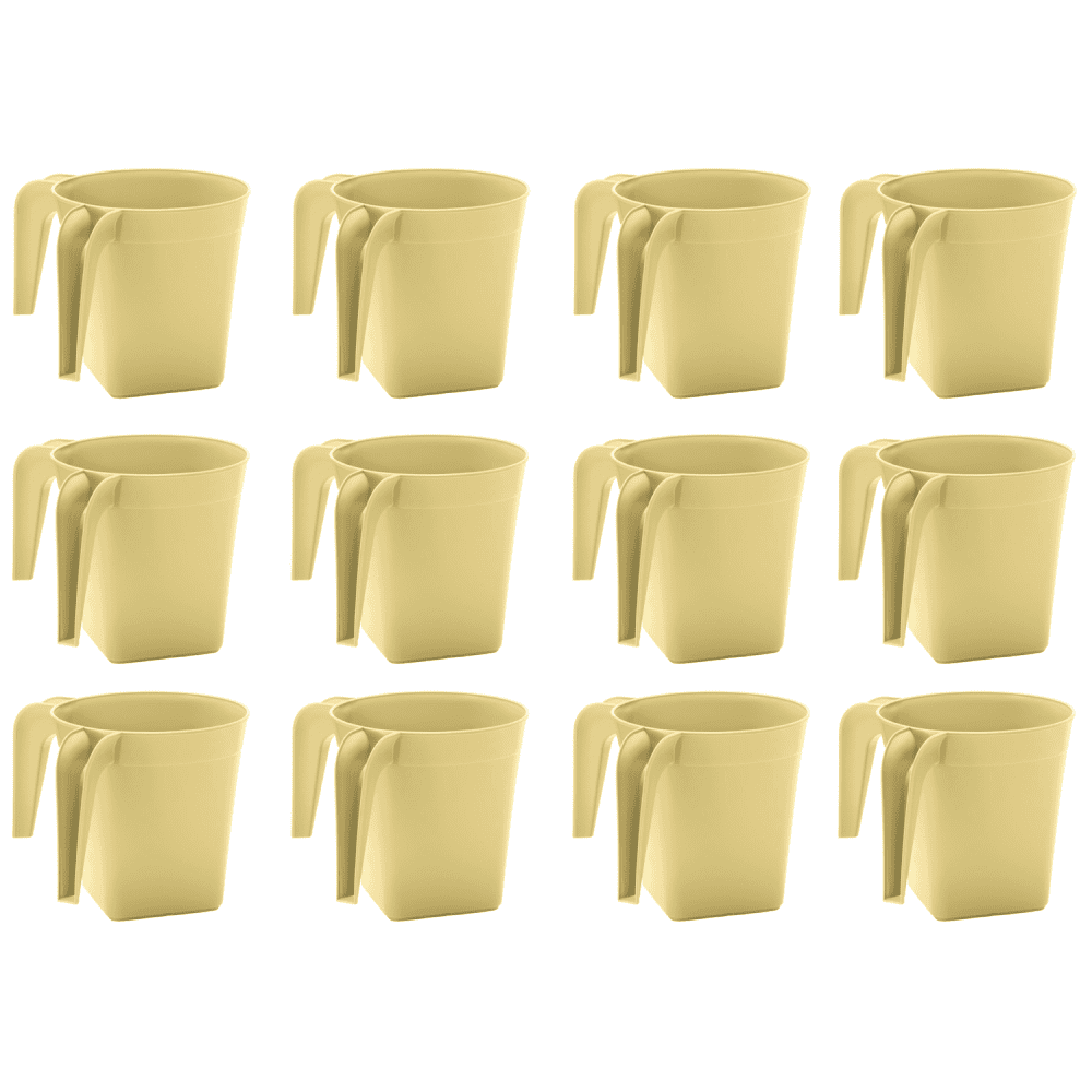 YBM Home Square Plastic Wash Cup, long-lasting, for Ritual hand washing ...