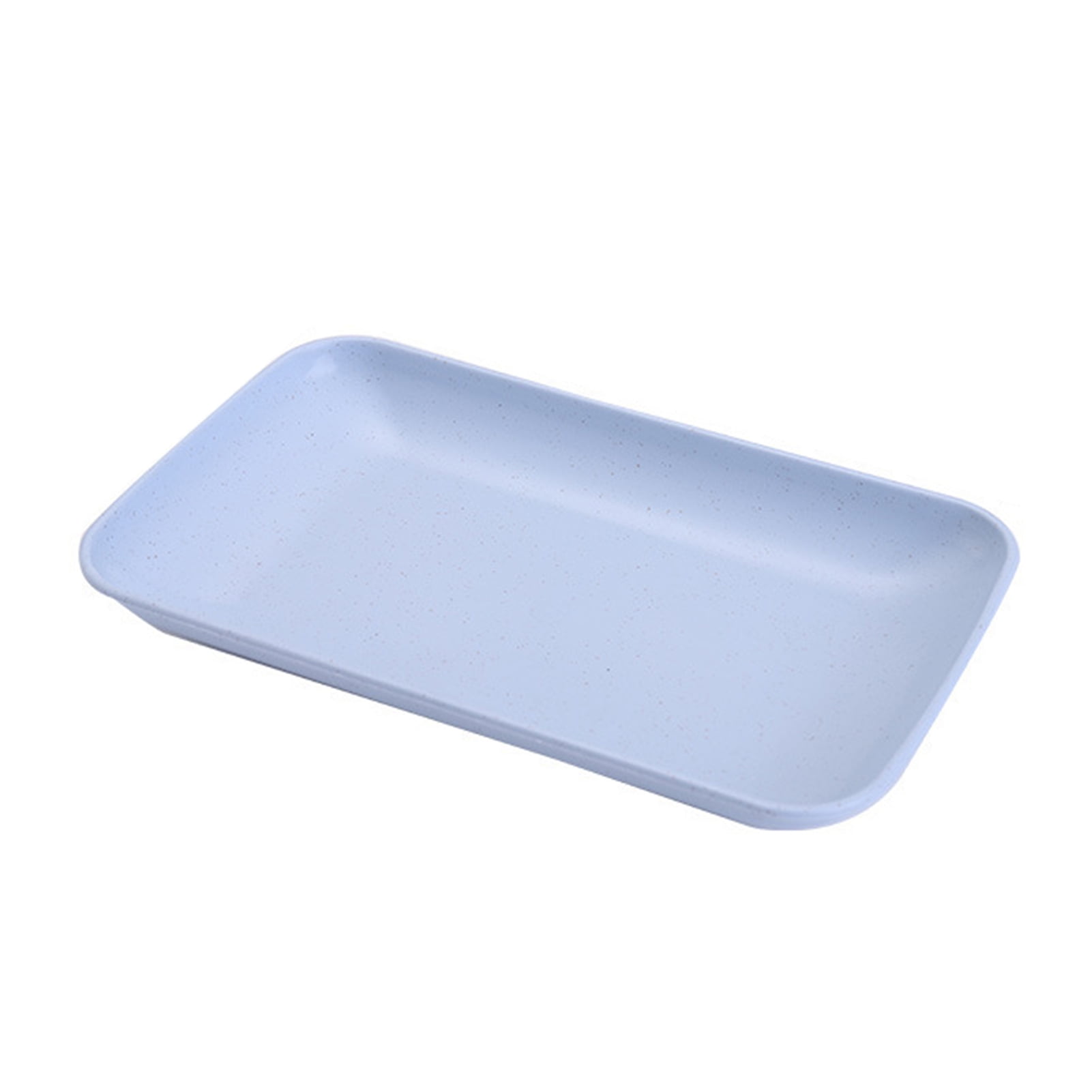 Biplut Serving Plate Food Grade Stackable Plastic Nordic Style Table ...