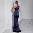 2026 New European and American Style Women's Olive Green Satin One ...