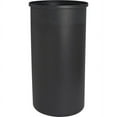 Genuine Joe Classic Cylinder 2-piece Waste Receptacle - 35 Gal Capacity ...