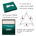 12' x 12' x 12' Triangle Waterproof Sun Shade Sail Outdoor Canopy Cover ...
