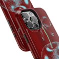 Cherry Ribbon Magnetic Tough Phone Case, Coquette Fruit Dual Layer ...