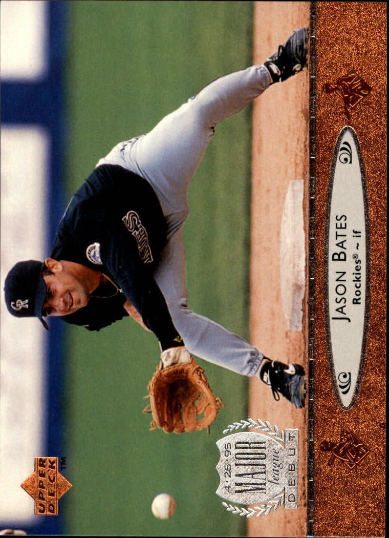 1996 Upper Deck #326 Jason Bates MLB Baseball Trading Card - Walmart.com