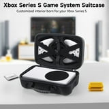 Shockproof Xbox Series S Hard Carrying Case, Game System Suitcase with ...