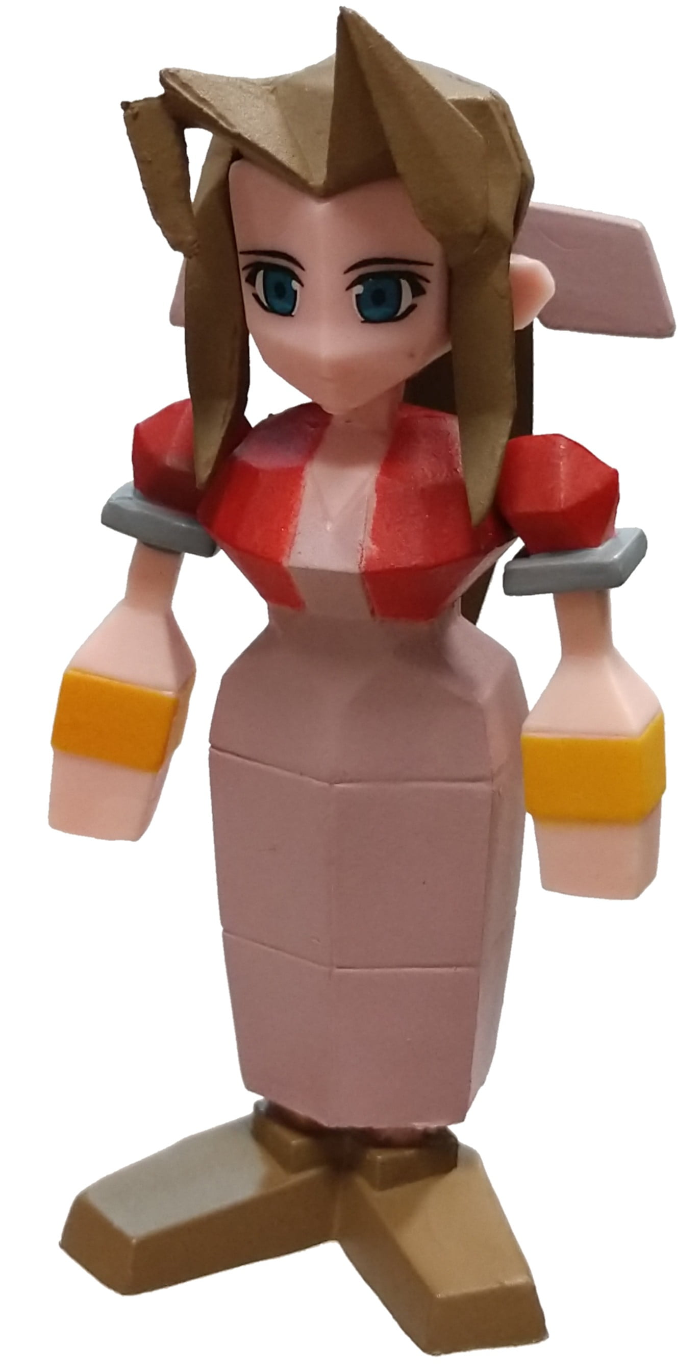 Final Fantasy Polygon Figure Aerith Minifigure [No Packaging] - Walmart.com