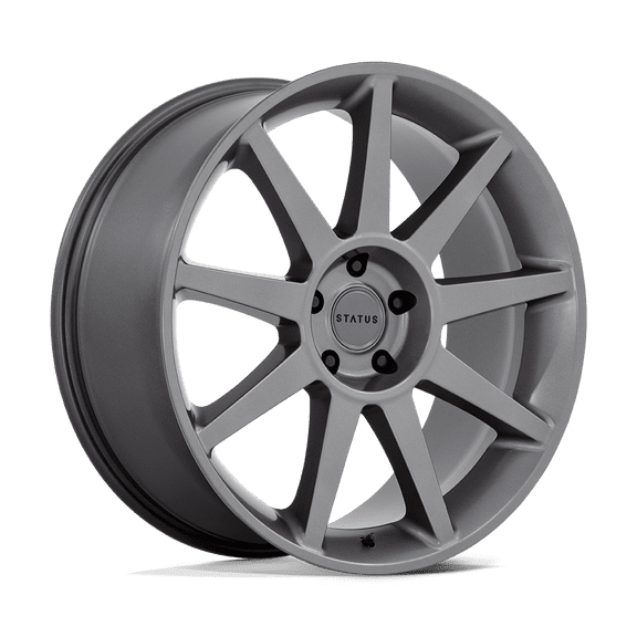 Status Cast Aluminum Rim ST002 22X9.5 5X5.0 M-ANTH 30MM ...