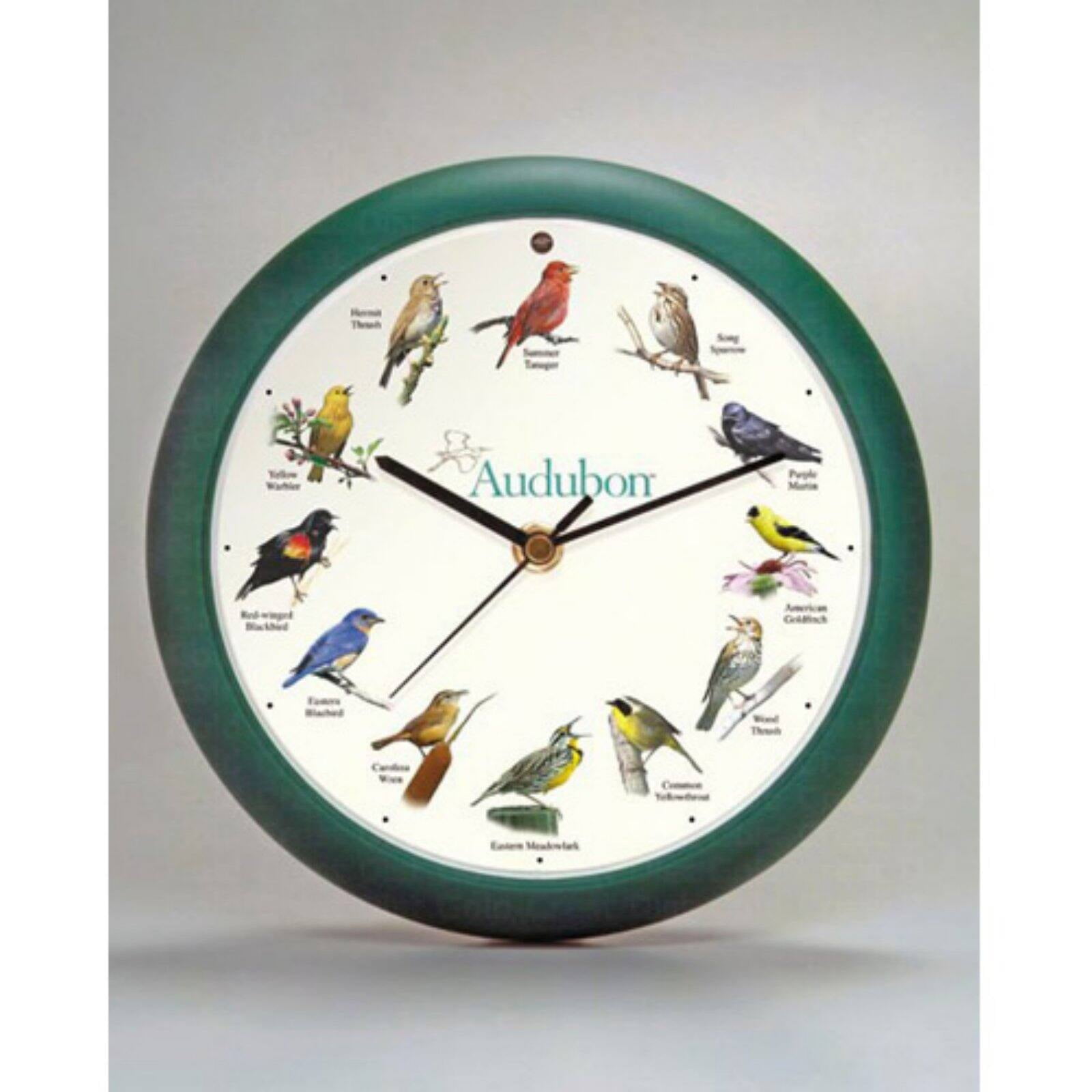 Mark Feldstein Audubon Singing Wall Clock - Walmart.com