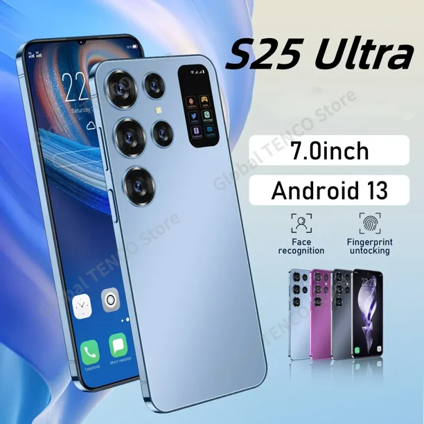 Original s25 ultra Mobile Phones 16GB+1TB Dual Sim Face Unlock Android ...