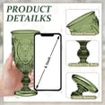 24 Pcs Plastic Goblets 7.5oz Vintage Goblet Plastic Wine Glasses ...