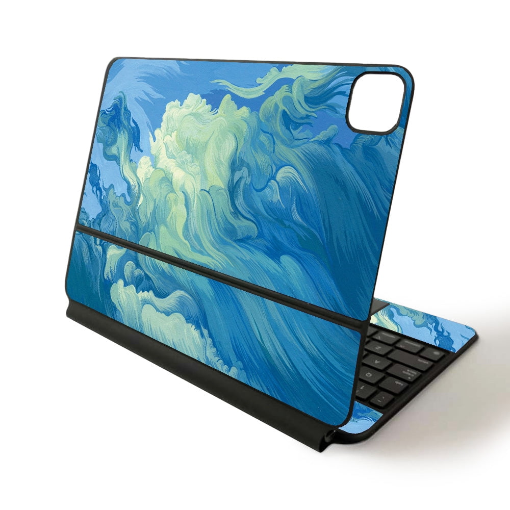 Skin Decal Wrap Compatible With Apple Magic Keyboard Compatible With ...