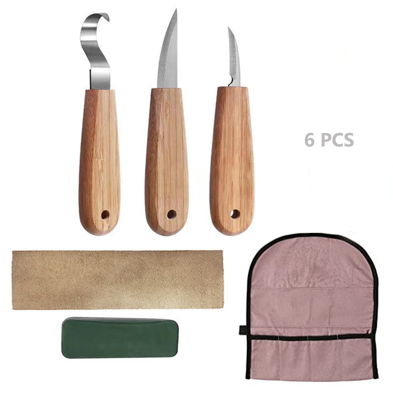 Wood Whittling Kit for Beginners Kids and Adults,Wood Carving kit Set ...