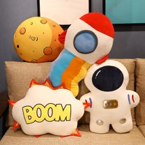 Cute Astronaut Plush Pillow, Spaceship Rocket Spaceman Doll, Plushies ...
