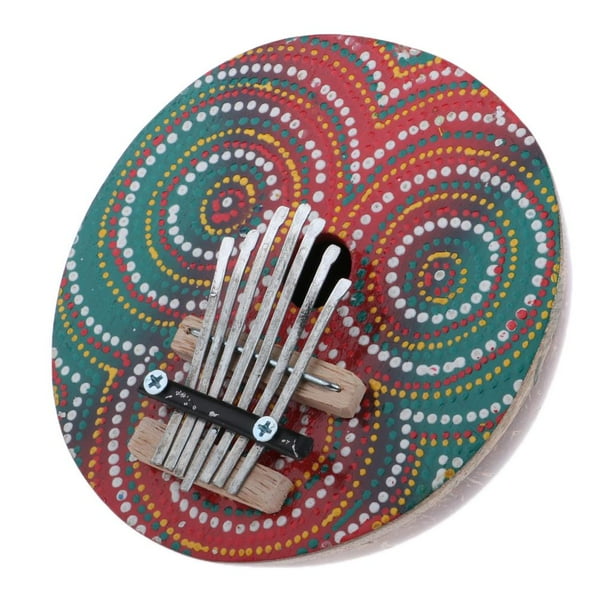Piano de pulgar con 7 teclas Mbira Coconut Shell para de músicos del ...