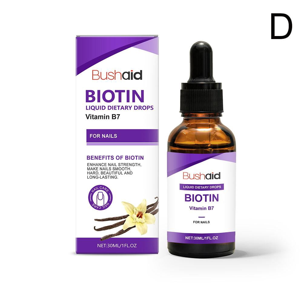 1PACK Biotin Liquid Drops 10000mcg: Max Strength Hair, Skin, Nails ...