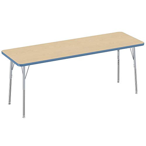 FDP Rectangle Premium Contour Activity School and Office Table (24 x 72 ...