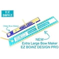 EZ Bowz Large Craft Bow Maker, Easy Design Pro for Gift Bows, Hair Bows ...