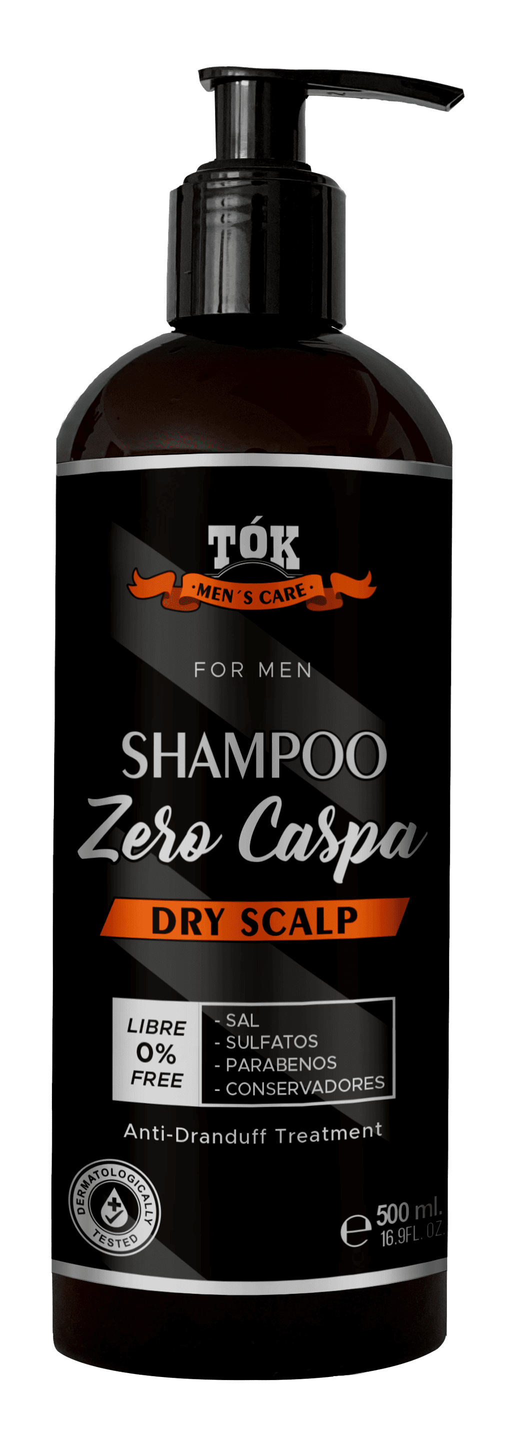 Shampoo TOK Anticaspa para hombre 500ML | Walmart en línea