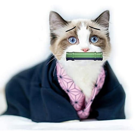 Kimetsu no Yaiba Pet Cartoon Costume Halloween Cosplay Anime for Cat ...