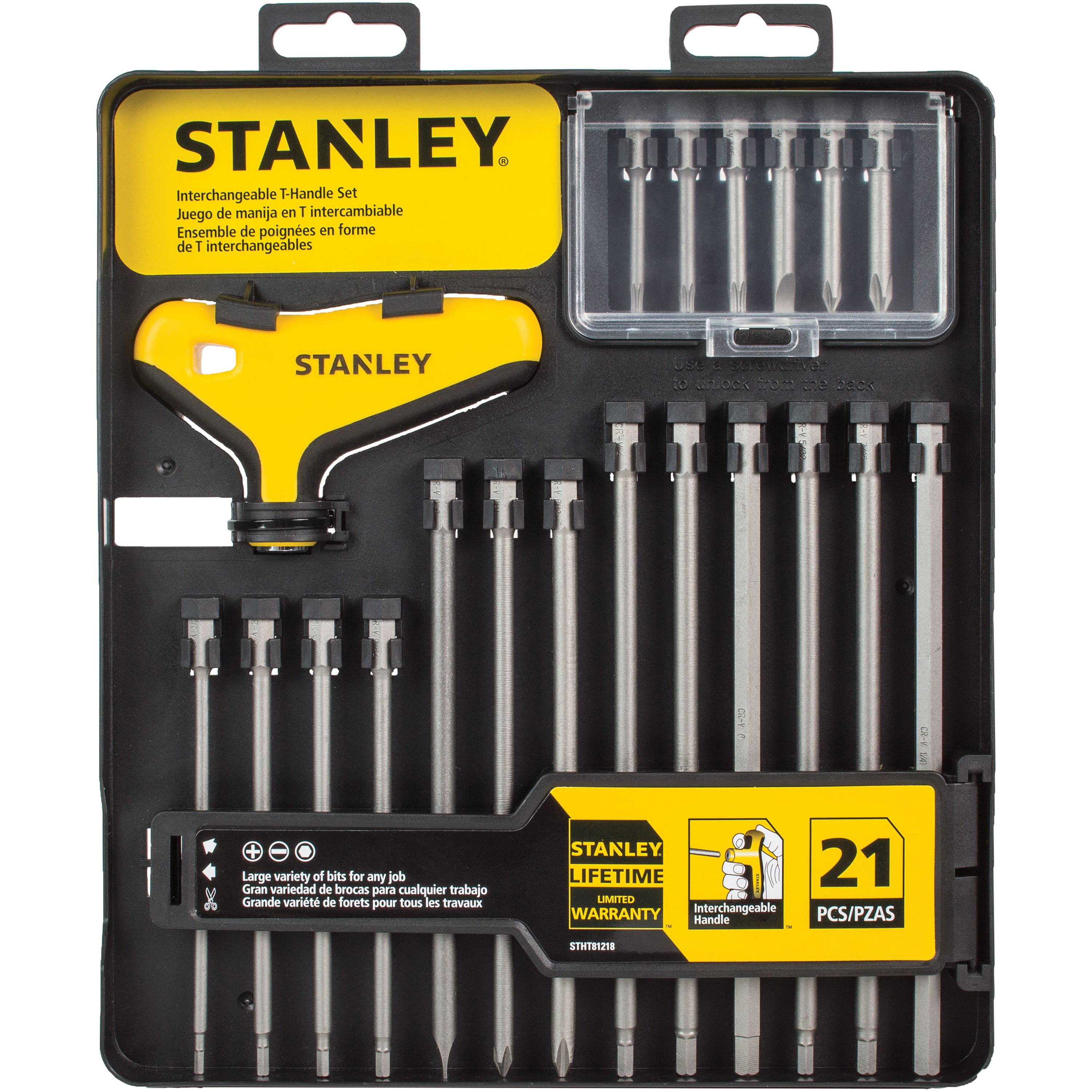 STANLEY STHT81218 21pc T-Handle Set - Walmart.com