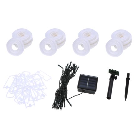 8Meters/26.2Ft 40 LEDs Solar Powered Energy Fairy String Lantern Light ...