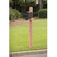 Architectural Mailboxes Patriot Plastic Medium Post-Mount Mailbox ...