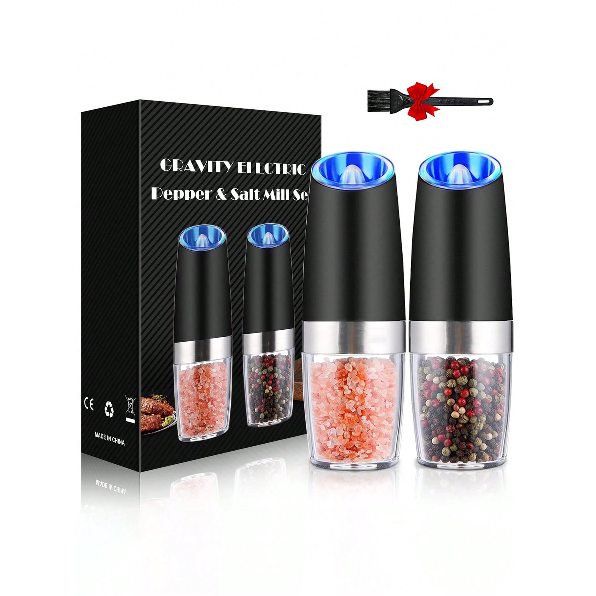 Click here for Linliming 1pcs Gravity Electric Salt Pepper Grinde... prices